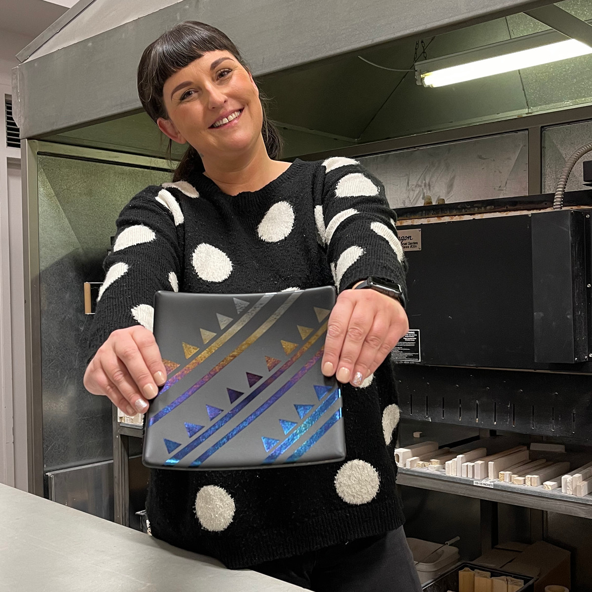 Bay Area Great Plates—Sandblasted! Class with Studio Session