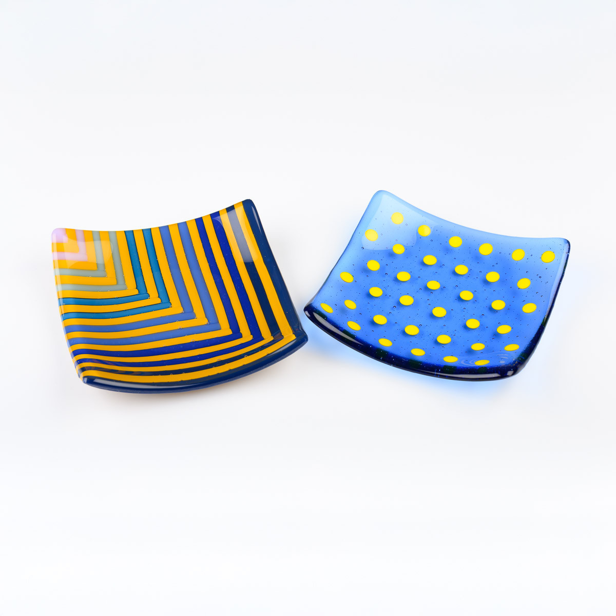 Stripes and Dots | Online and In Person Glass Fusing Class
