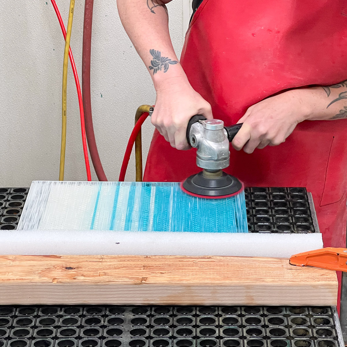 Portland Angle Grinder Orientation | Online and In Person Glass Fusing ...