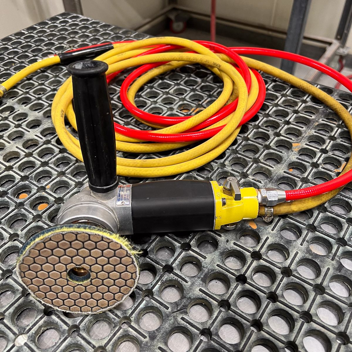 Santa Fe Angle Grinder Orientation | Online and In Person Glass Fusing ...