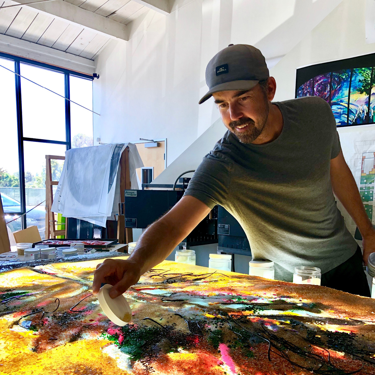 A Painterly Portrait in Glass with Tim Carey | Online Glass Fusing Classes